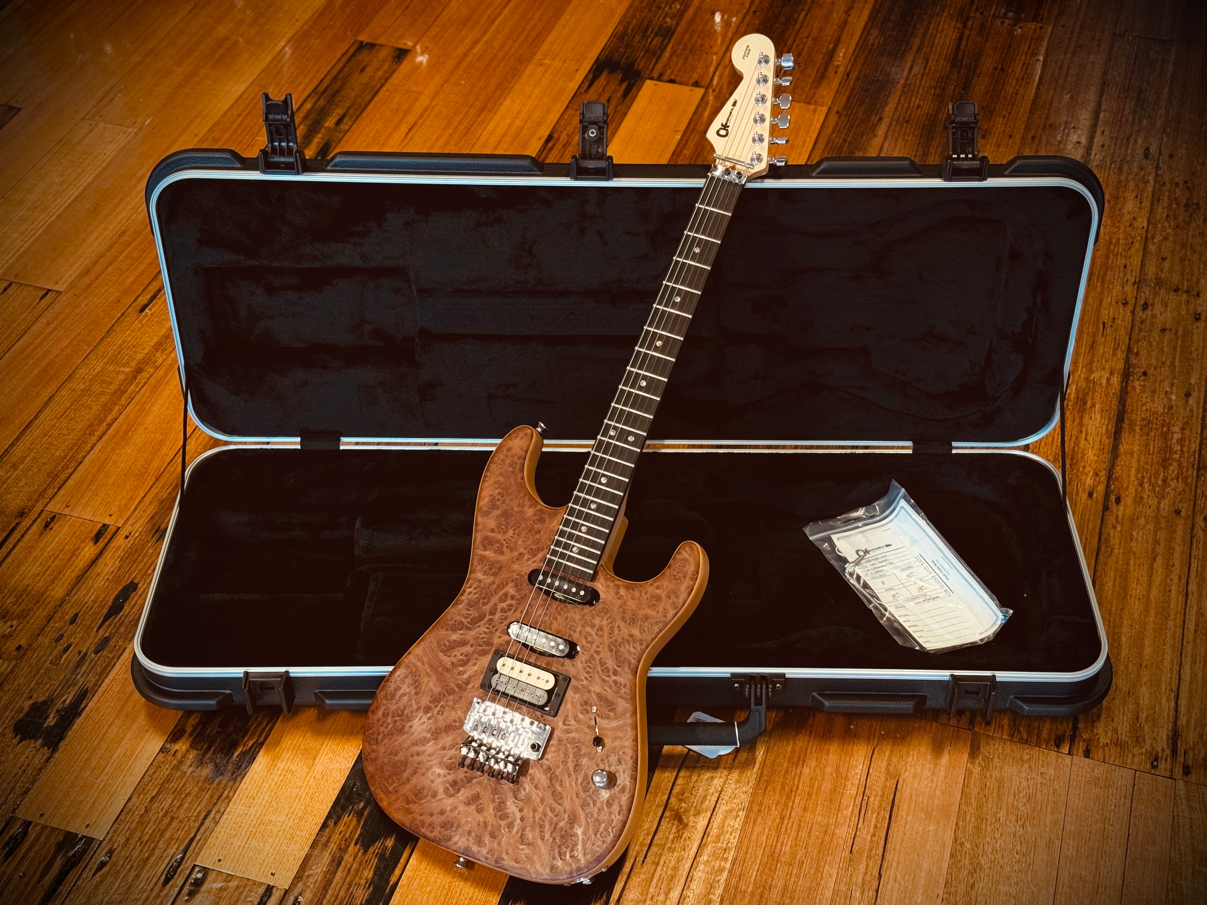 Charvel master built DAVE NICHOLS – Classic Guitars and Amps