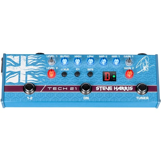 Tech-21 Steve Harris SH1 Signature SansAmp Pedal (Bass) – Classic ...