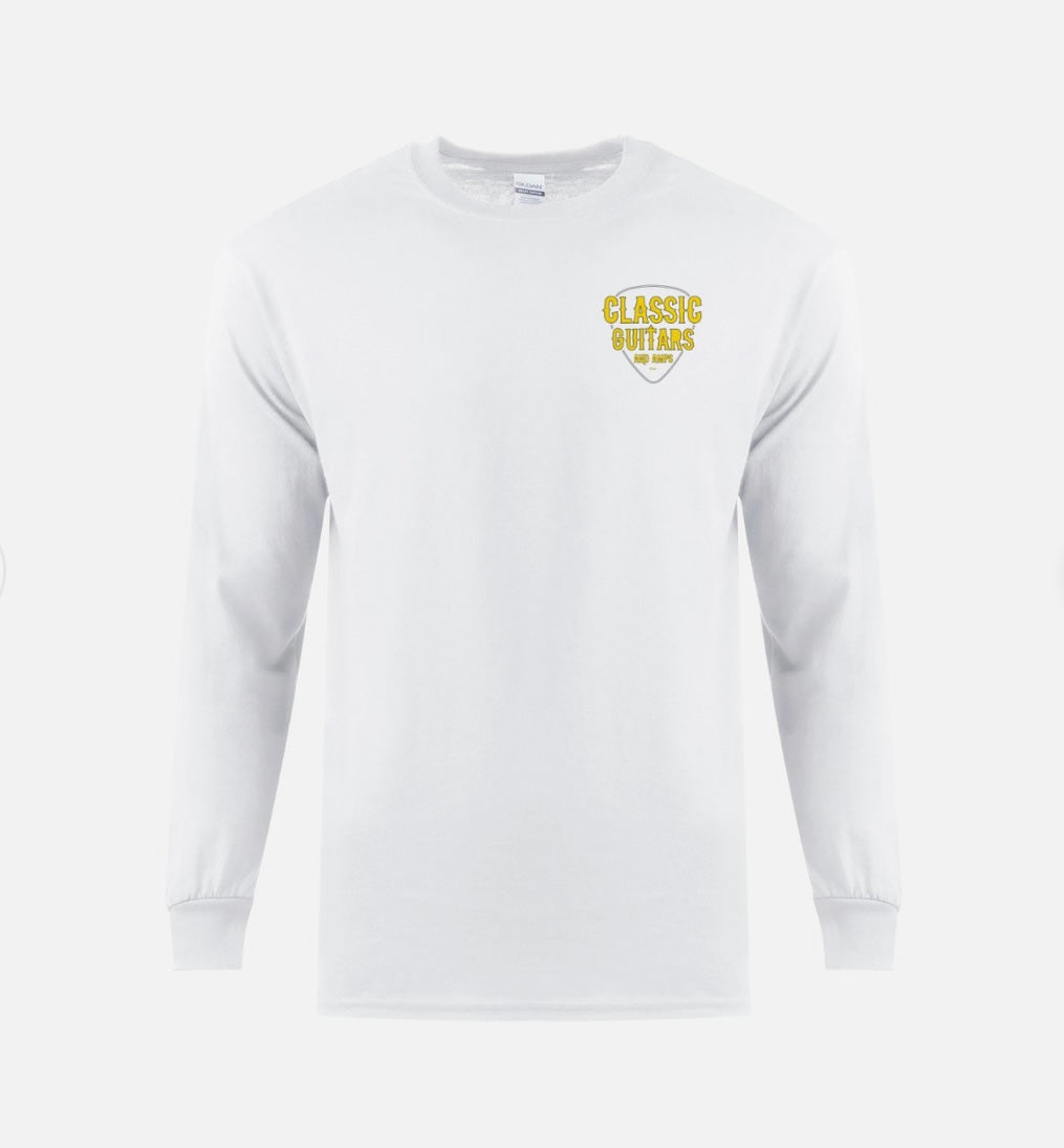 Classic long sleeve Tee – Classic Guitars and Amps