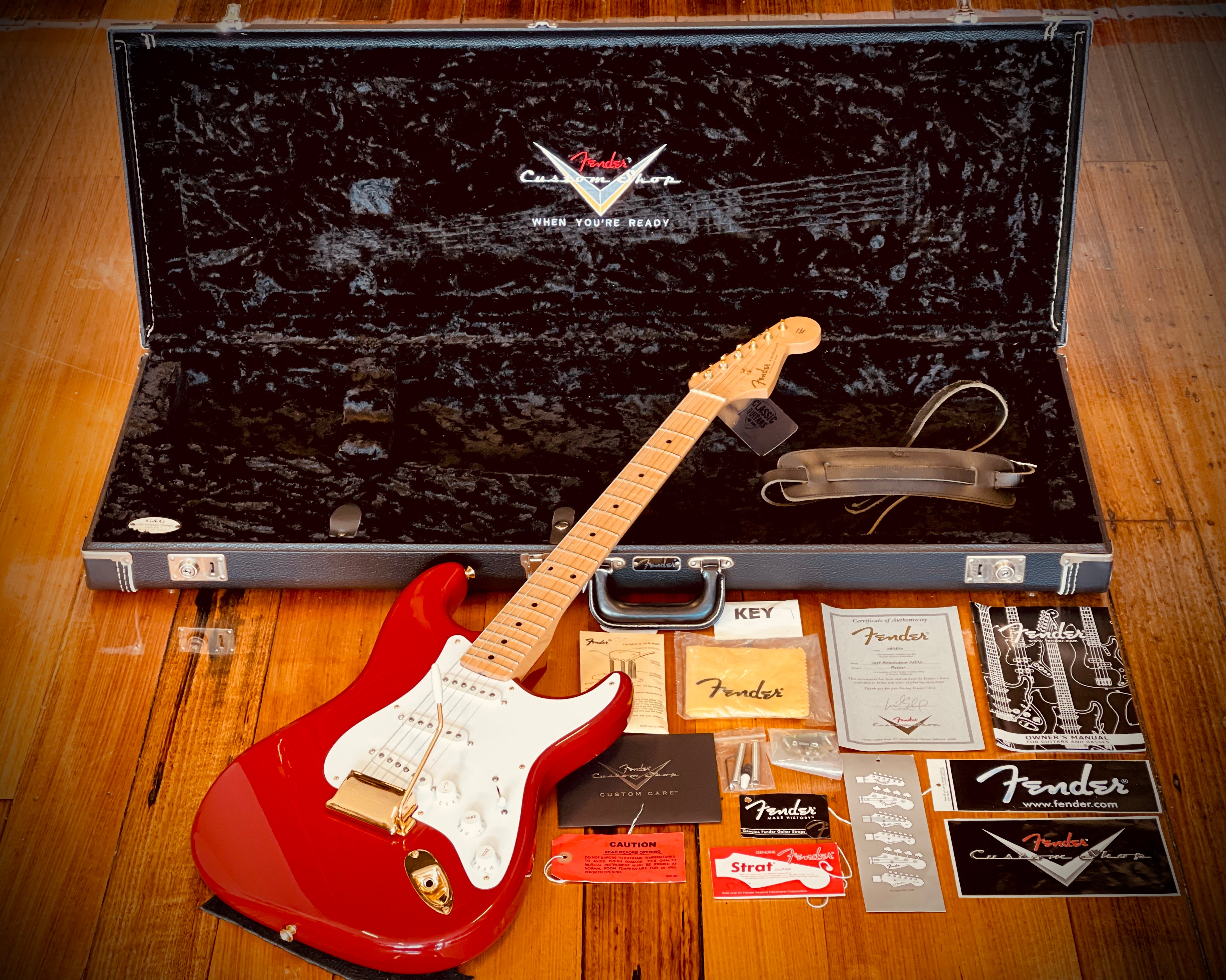 Fender 1956 Stratocaster NOS Custom Shop – Classic Guitars and Amps